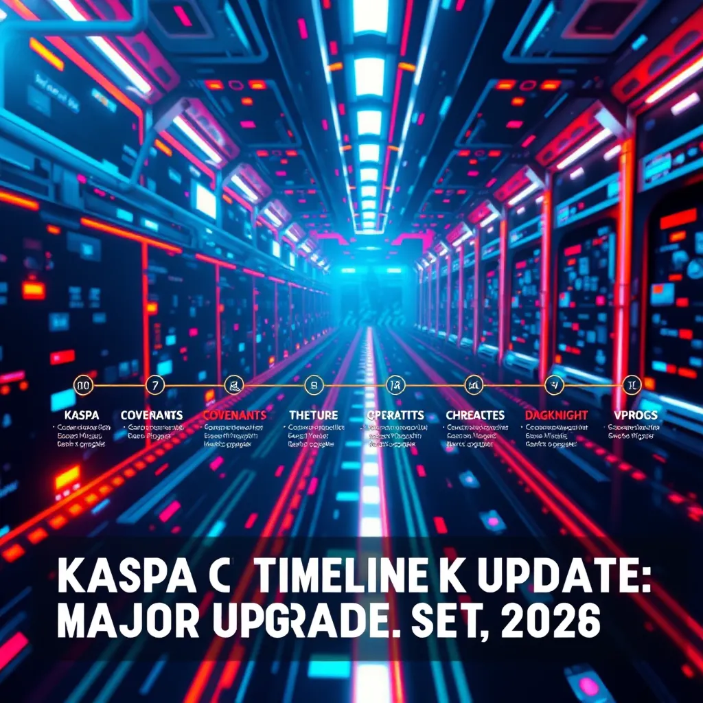 Kaspa Timeline Update: Major Upgrades Set for 2026 : GlimpChain